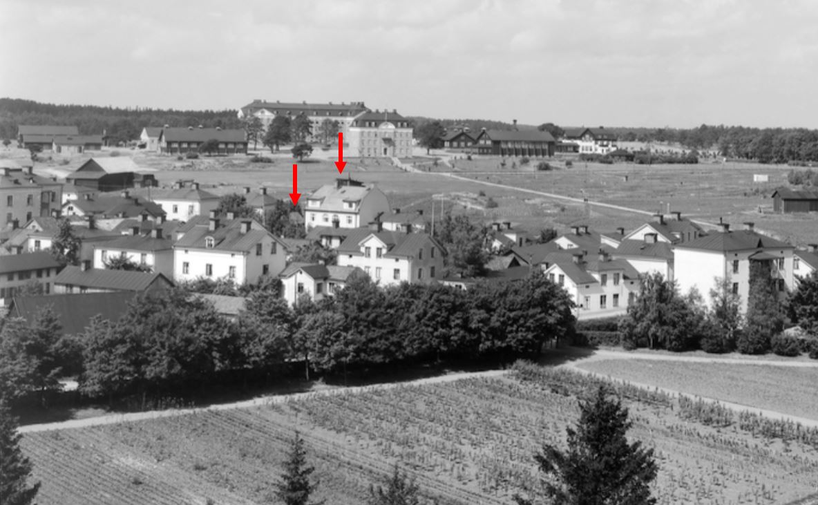 Gamla Linköping » Rosenlund – det allra första huset vid Stolplyckan